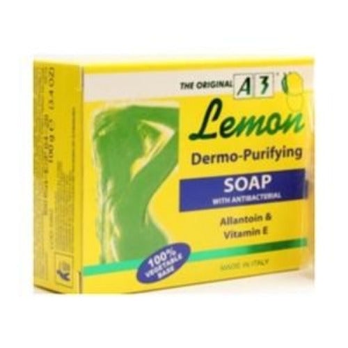 Best A3 Lemon Dermo Protective & Moisturizing Soap 100g – Beautyholic UK